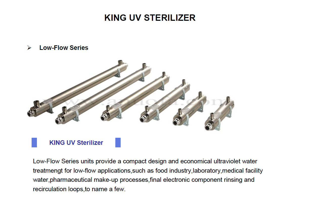 UV Water System UV KING KU-12A